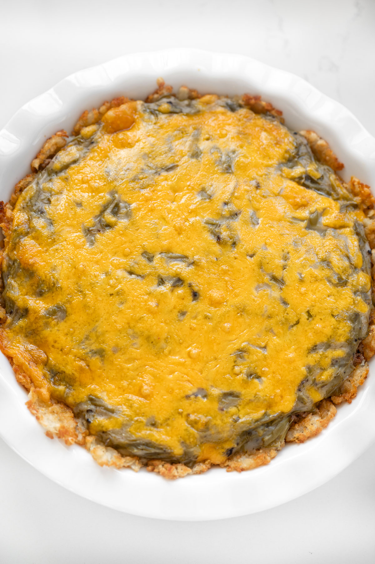 Cheesy Tater Tot Pie • Dance Around the Kitchen
