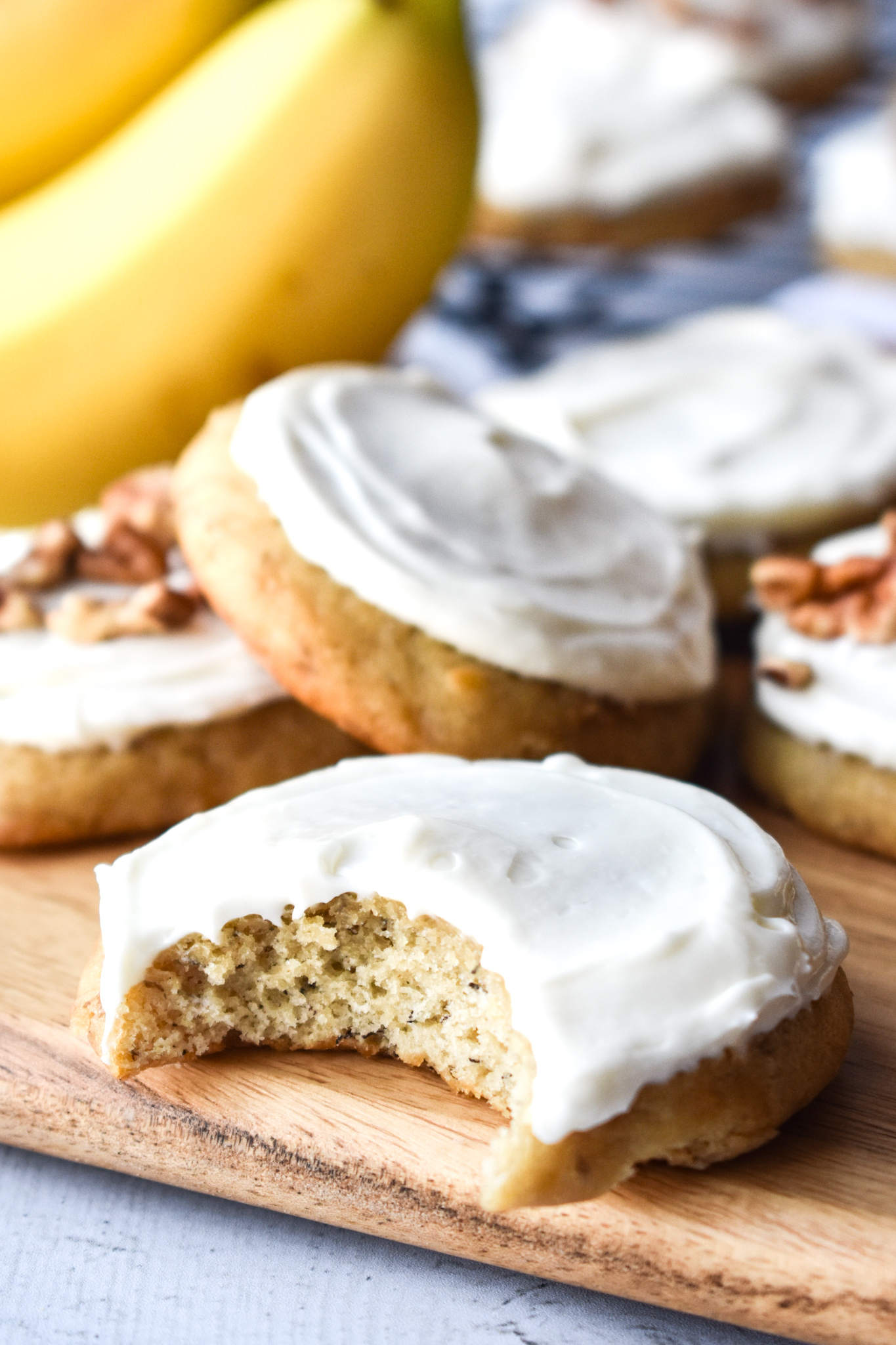 Frosted Banana Cookies • Dance Around the Kitchen