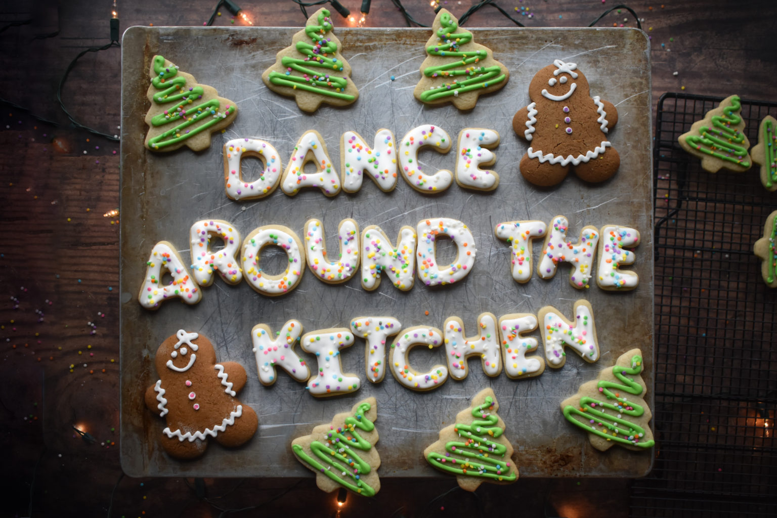 Cut-Out Sugar Cookies • Dance Around the Kitchen