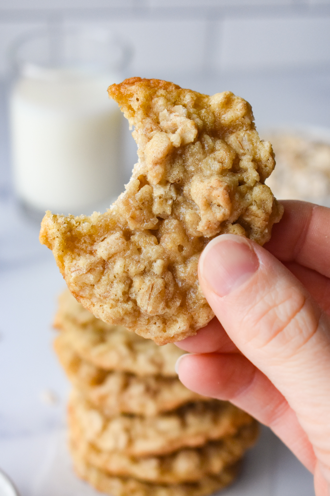 Chewy Oatmeal Cookies • Dance Around the Kitchen