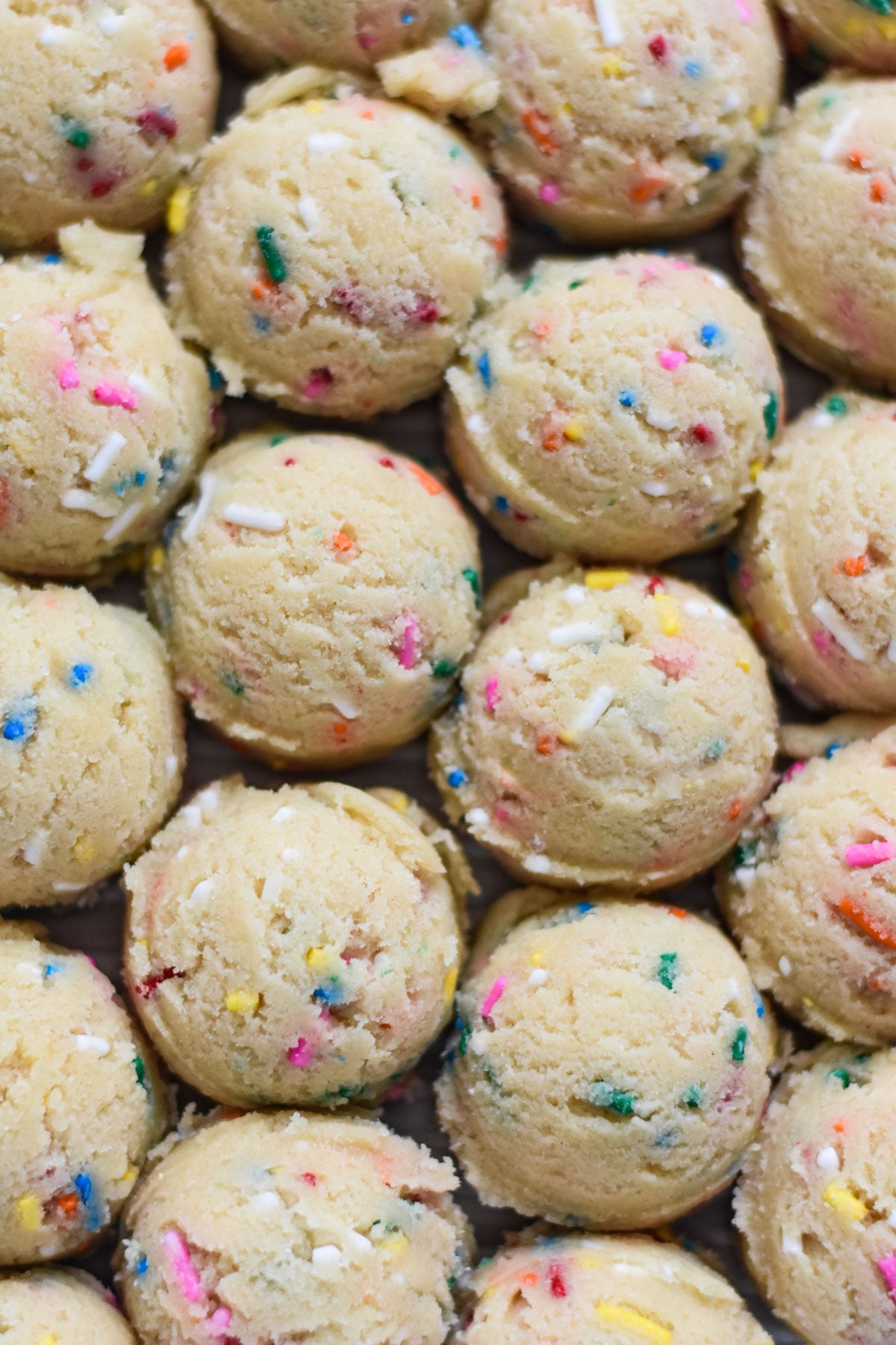 Funfetti Cookies {No Chilling Required!}
