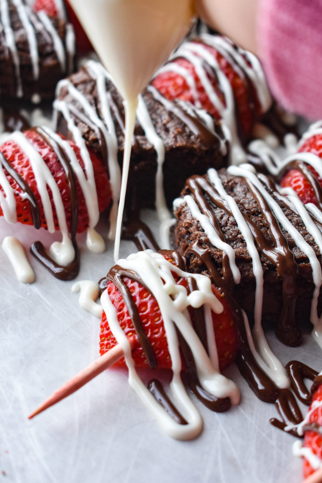 Chocolate Strawberry Kabobs • Dance Around the Kitchen