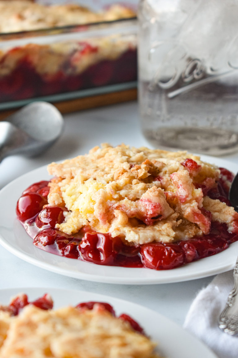 Cherry Dump Cake • Dance Around the Kitchen