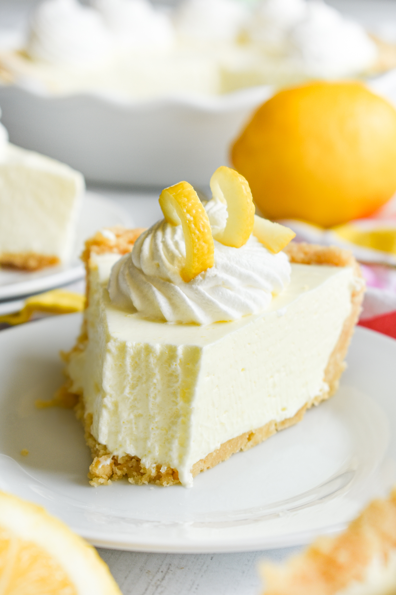 Creamy Lemon Pie • Dance Around the Kitchen