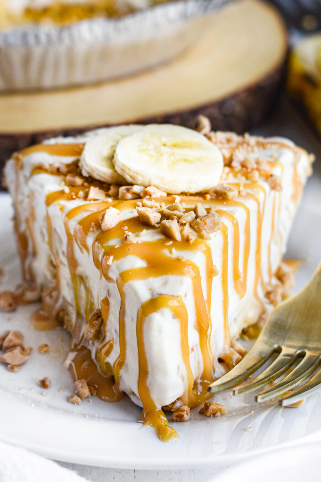Banoffee Ice Cream Pie • Dance Around the Kitchen