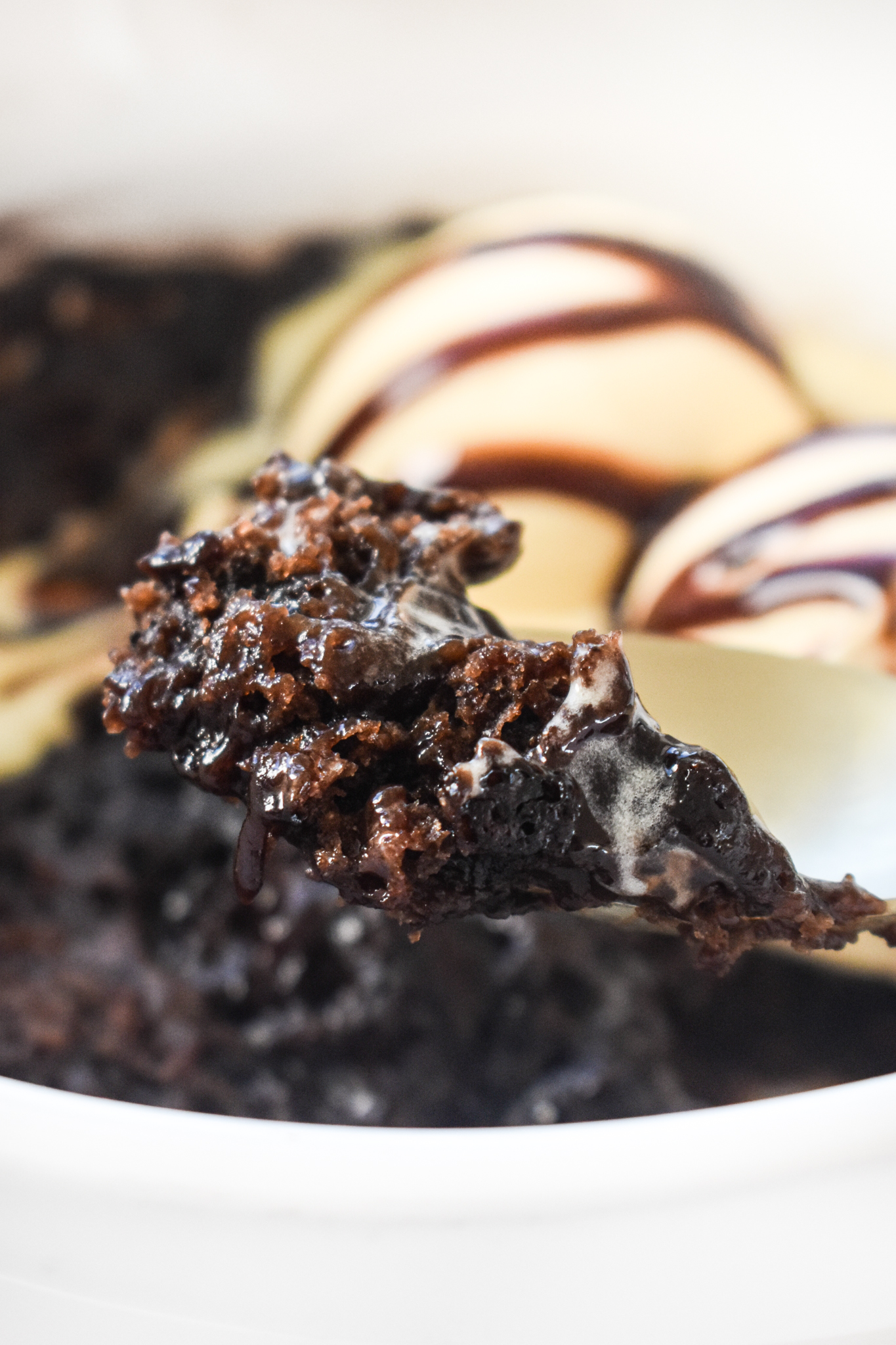Chocolate Cobbler for Two • Dance Around the Kitchen