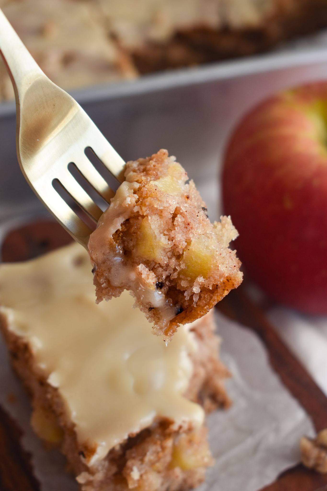 Apple Dapple Cake • Dance Around the Kitchen