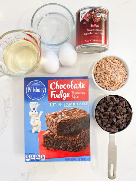 Toffee Brownies • Dance Around the Kitchen