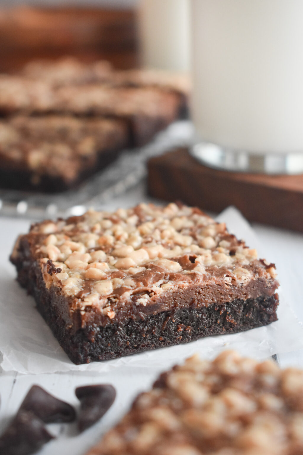 Toffee Brownies • Dance Around the Kitchen