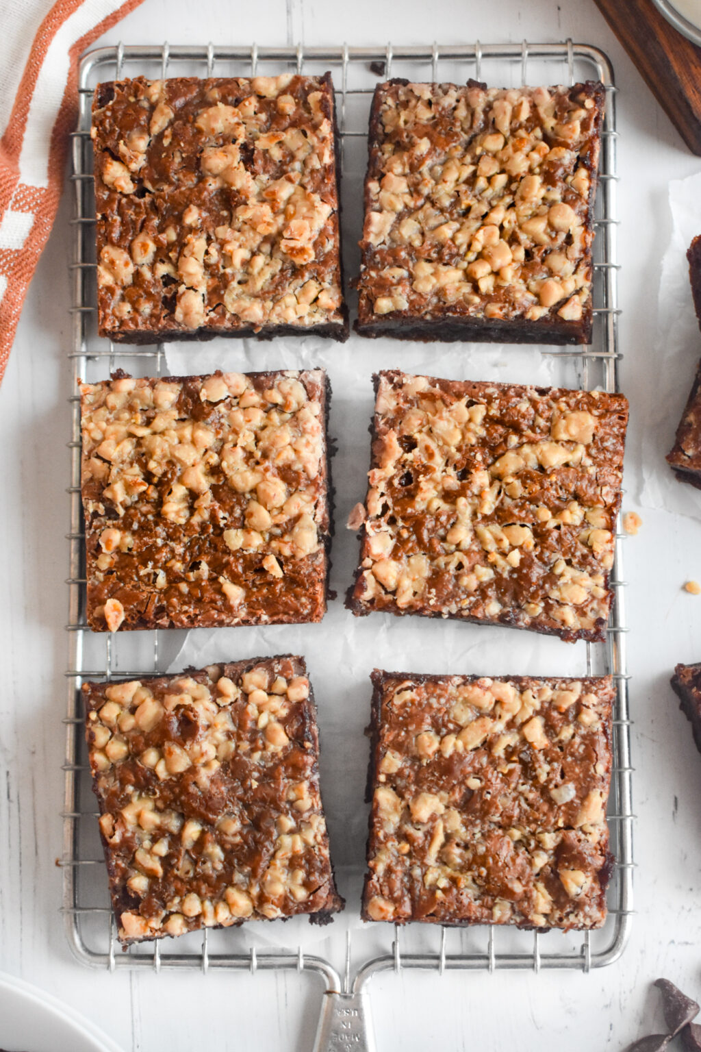 Toffee Brownies • Dance Around the Kitchen