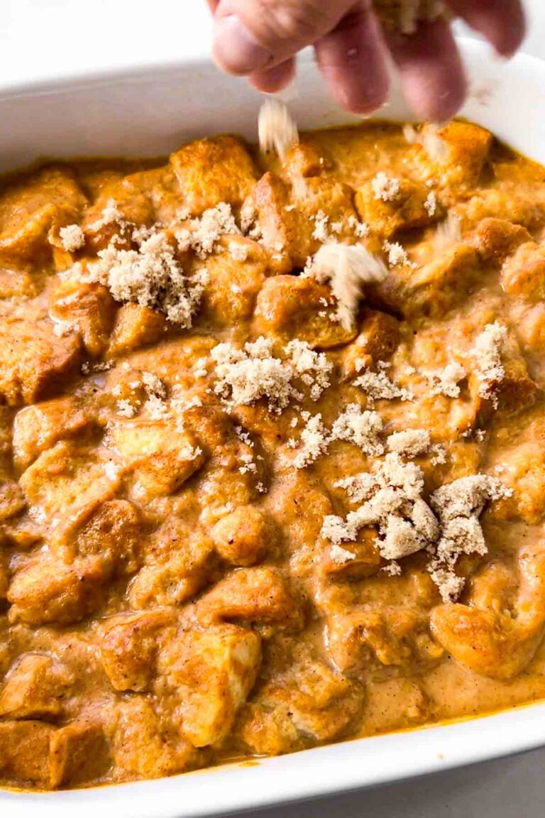 Pumpkin Bread Pudding • Dance Around the Kitchen