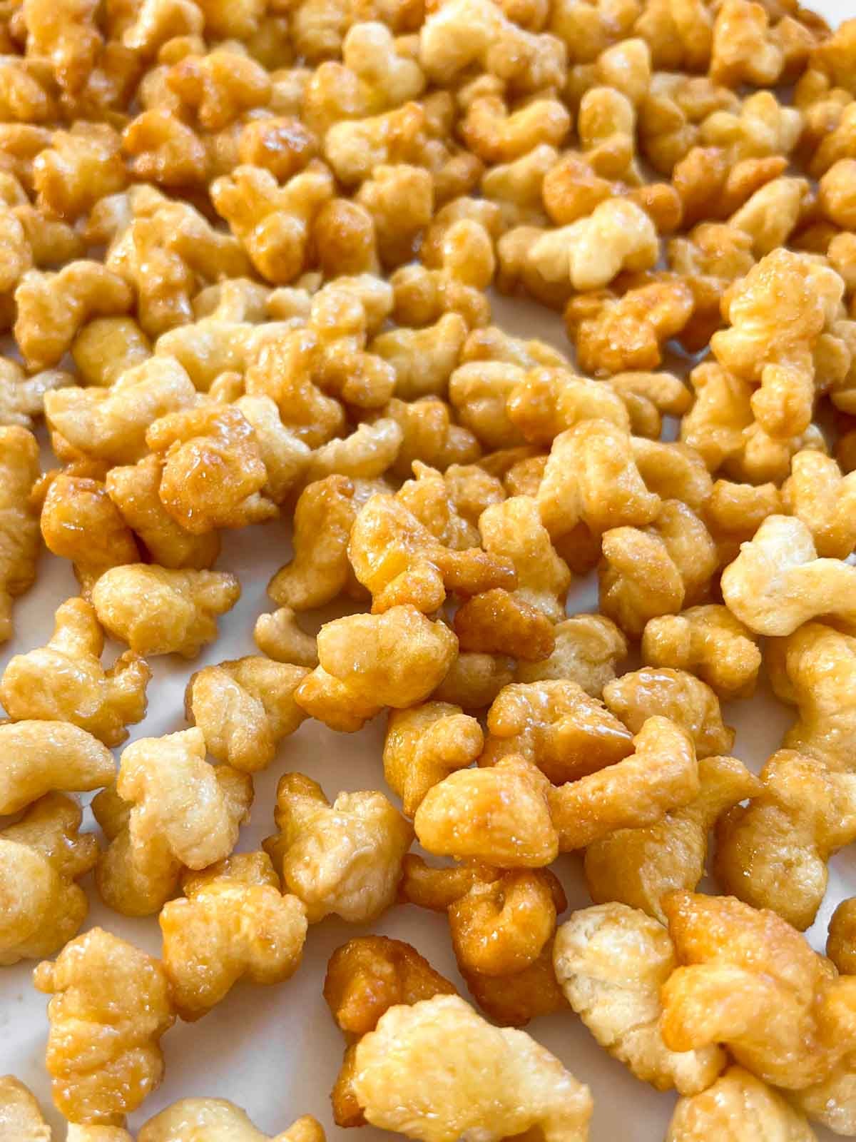Microwave Caramel Puffcorn • Dance Around the Kitchen