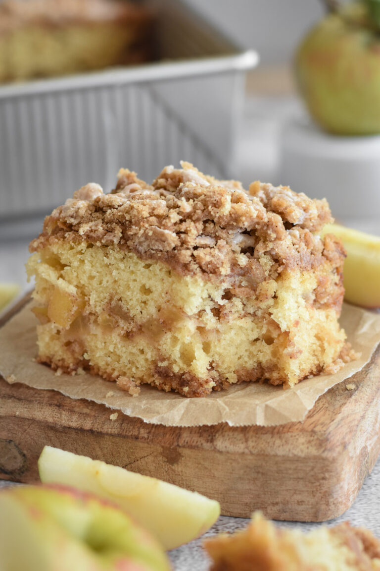 Apple Streusel Coffee Cake • Dance Around the Kitchen