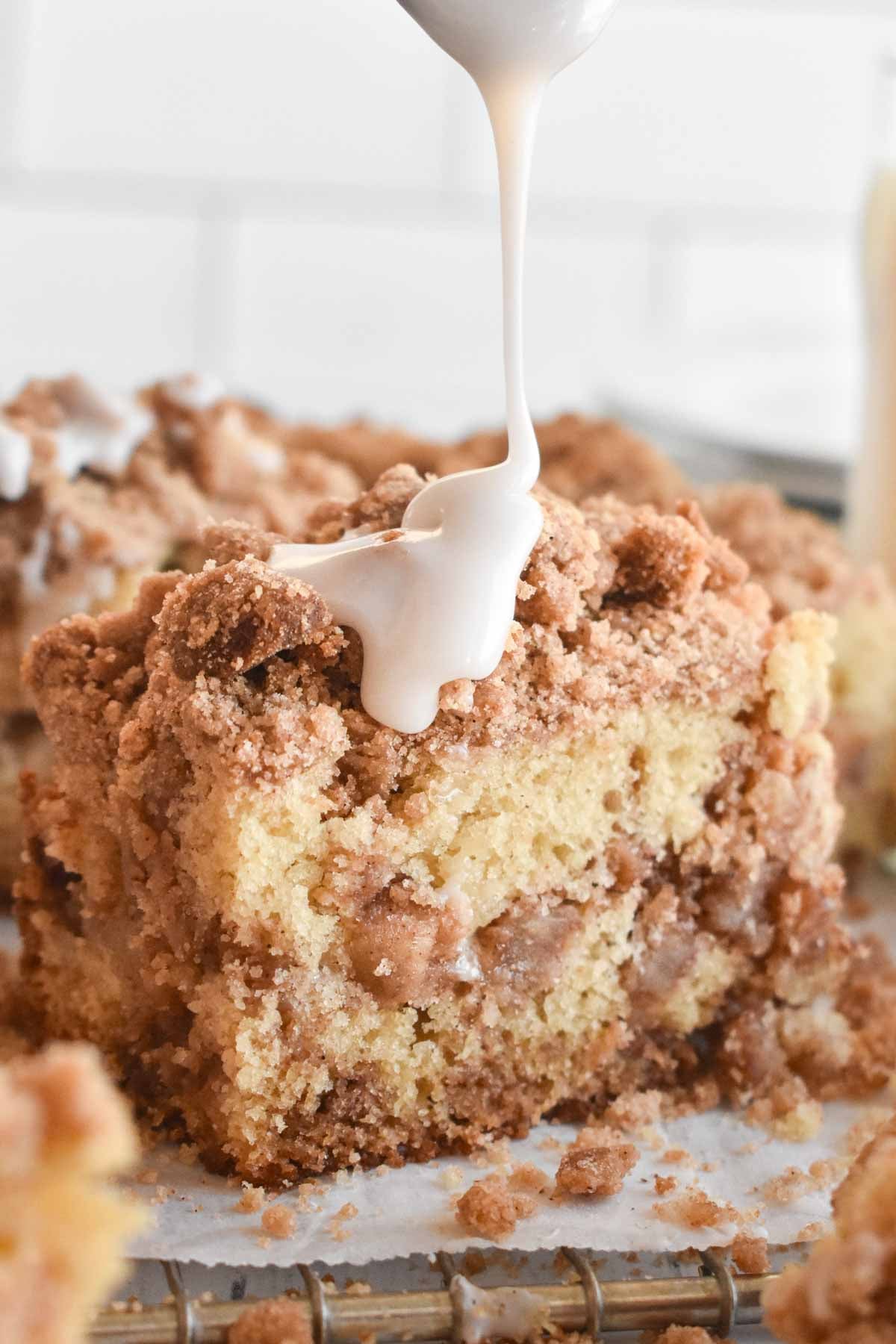 Apple Streusel Coffee Cake • Dance Around the Kitchen