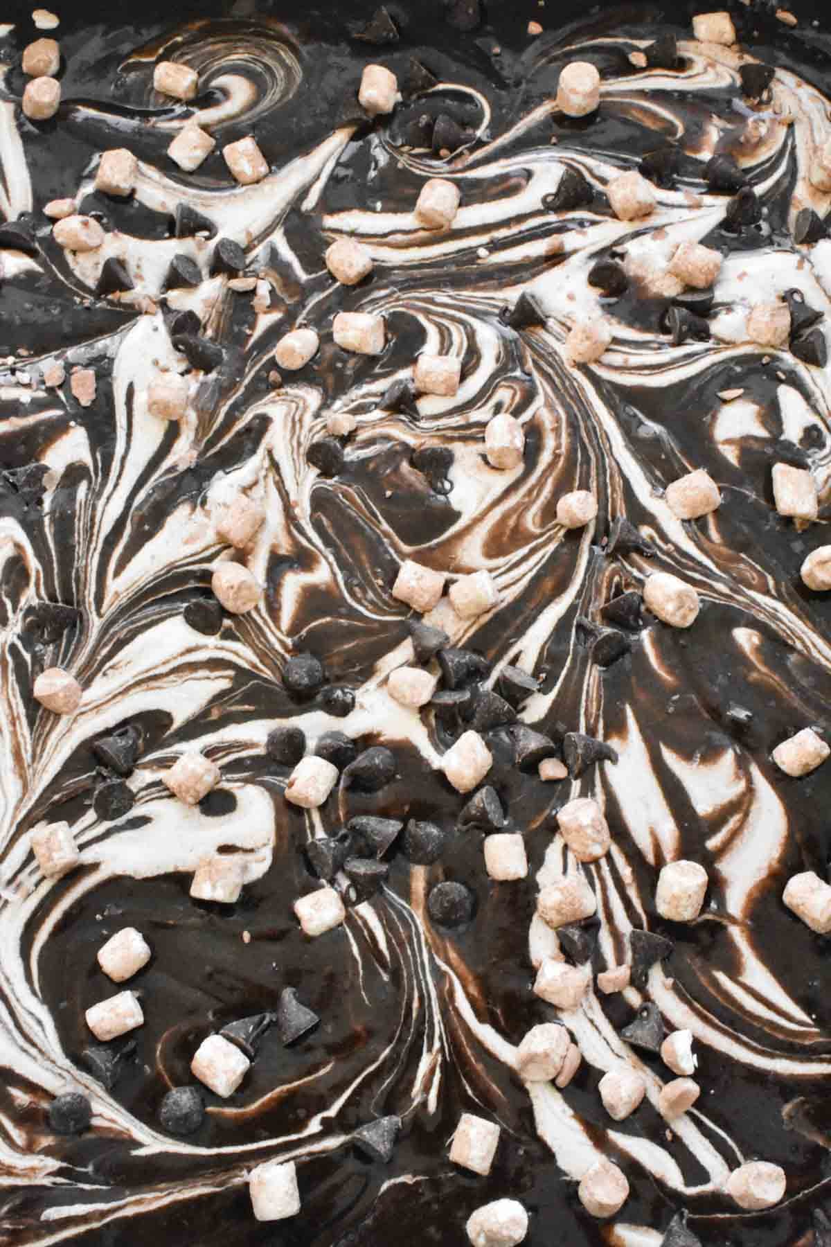 Easy Hot Chocolate Brownies • Dance Around the Kitchen