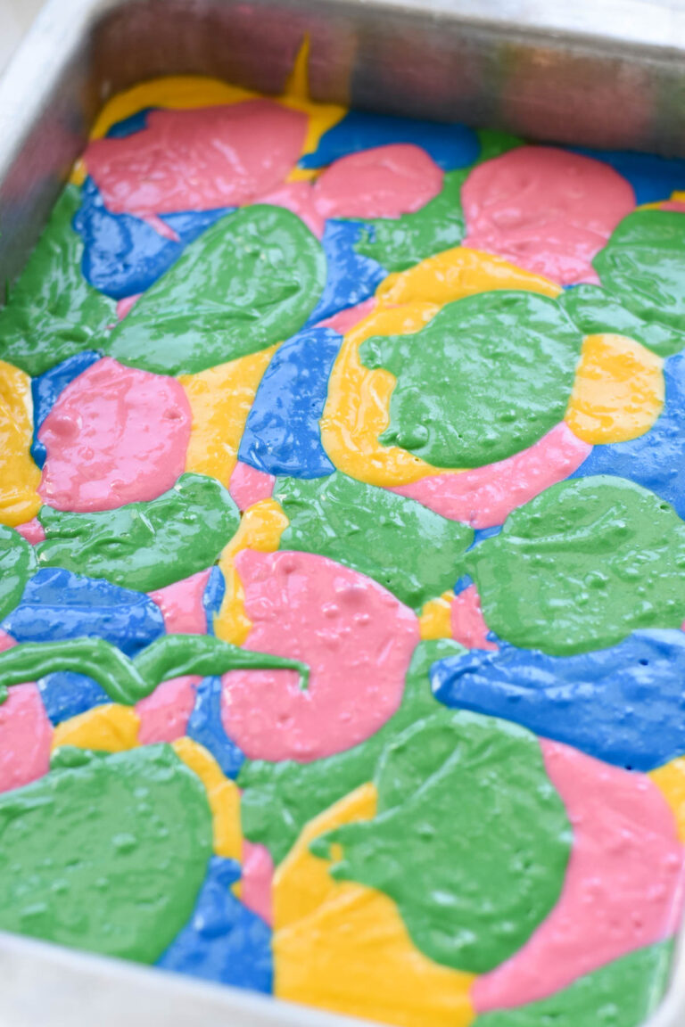 Tie Dye Cake • Dance Around the Kitchen