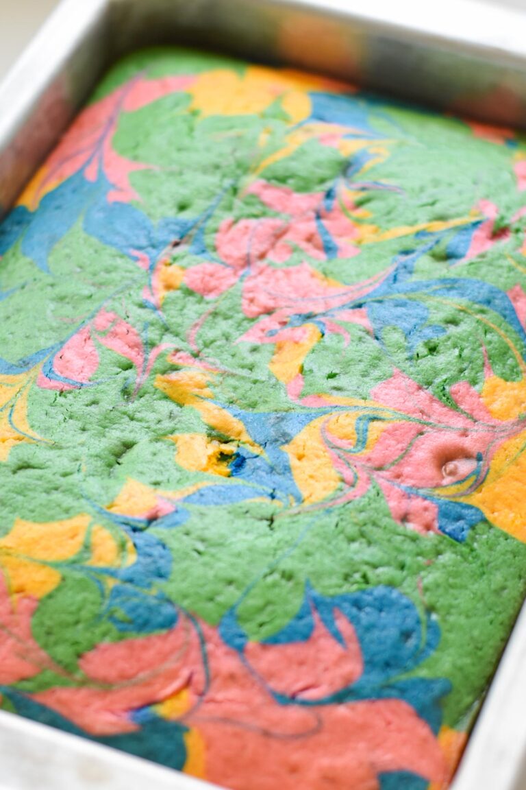 Tie Dye Cake • Dance Around the Kitchen