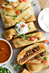 Easy Taco Braid • Dance Around the Kitchen