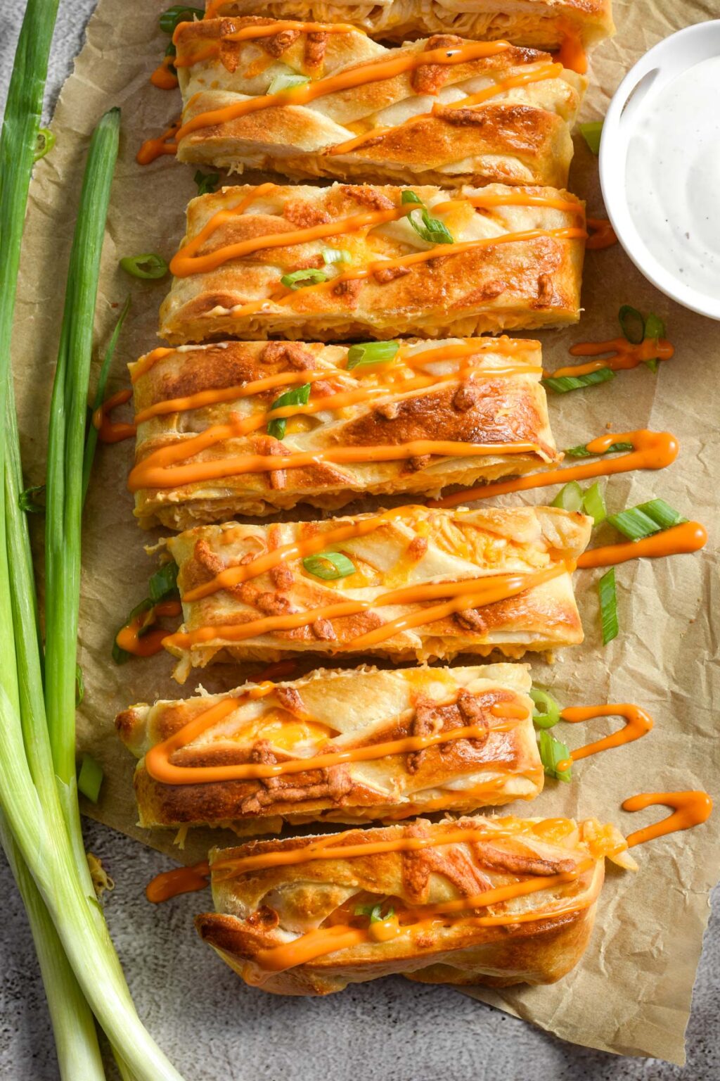 Buffalo Chicken Braid • Dance Around the Kitchen