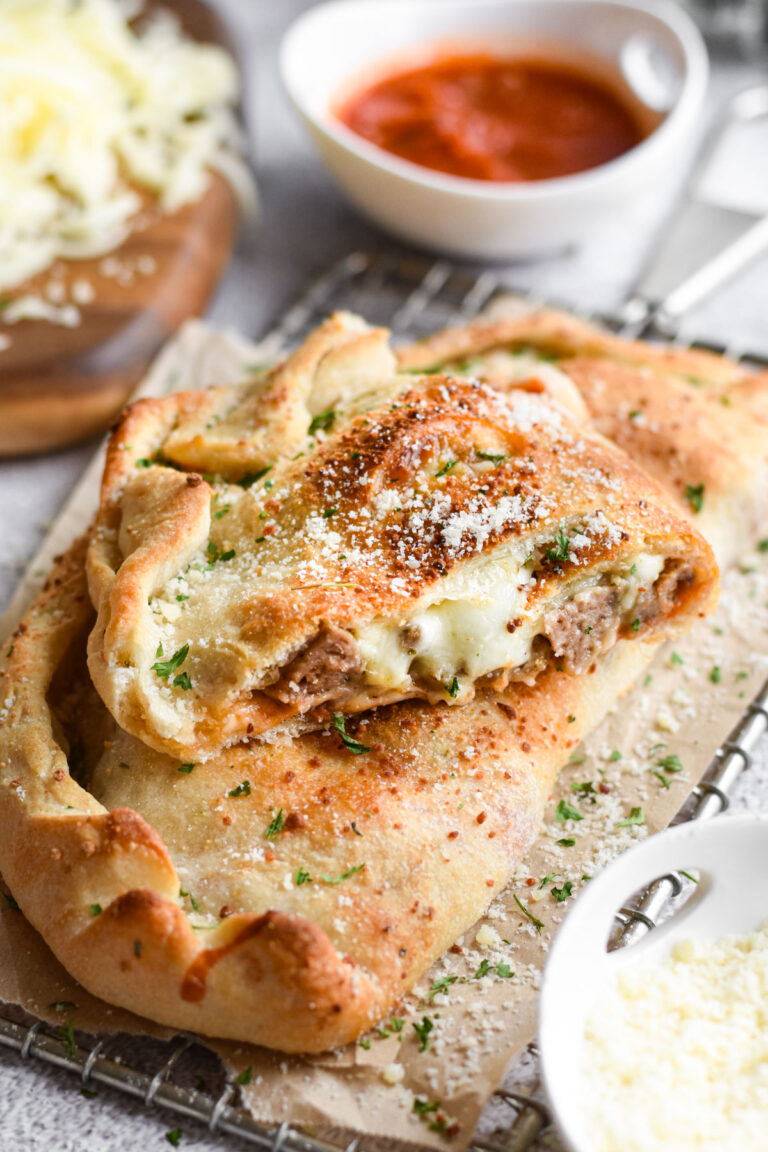 Meatball Calzones • Dance Around the Kitchen