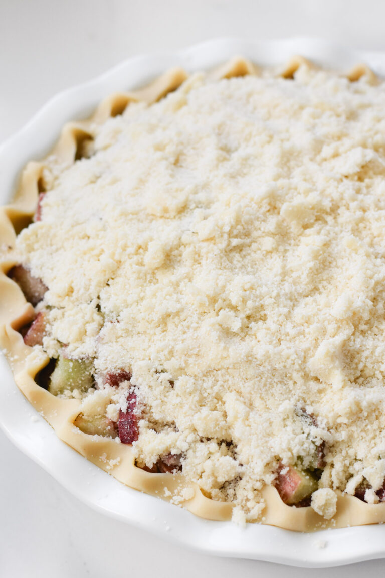 Rhubarb Pie • Dance Around the Kitchen