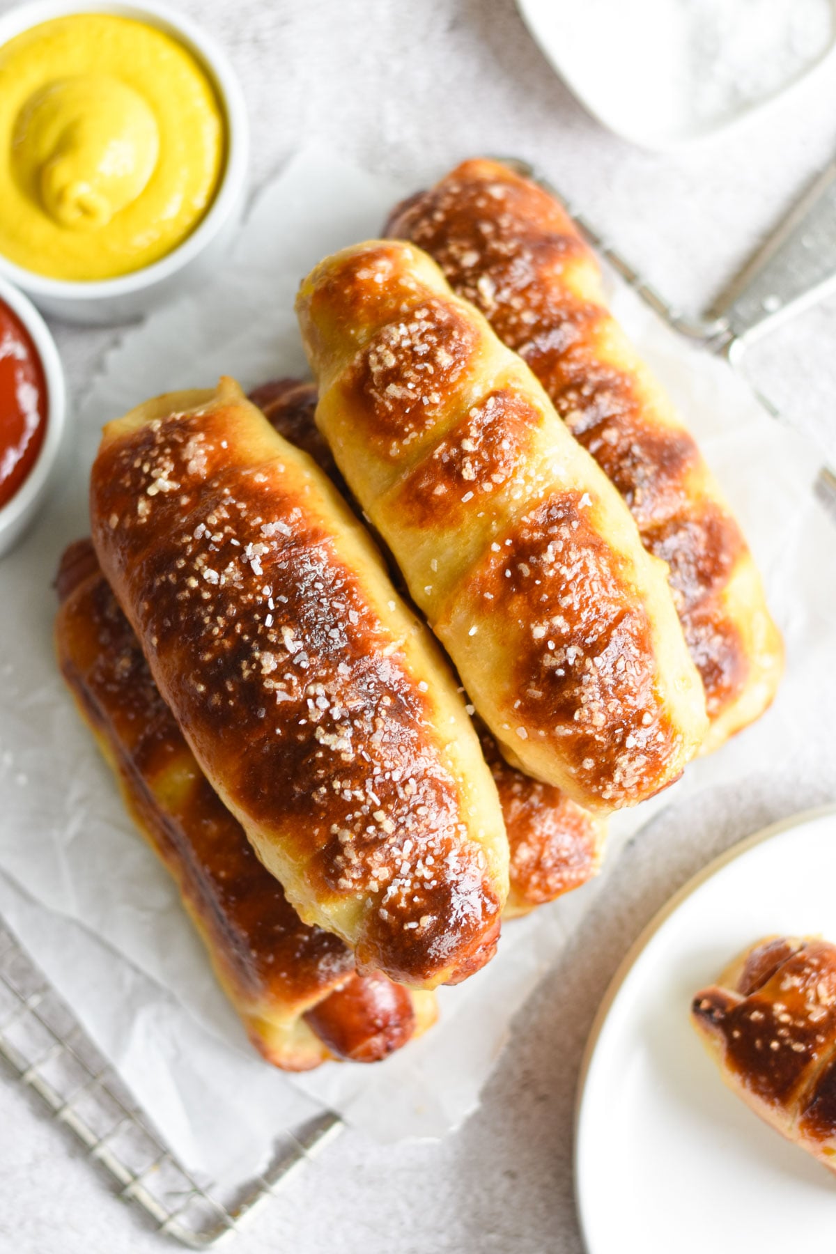 Easy Pretzel Dogs • Dance Around the Kitchen