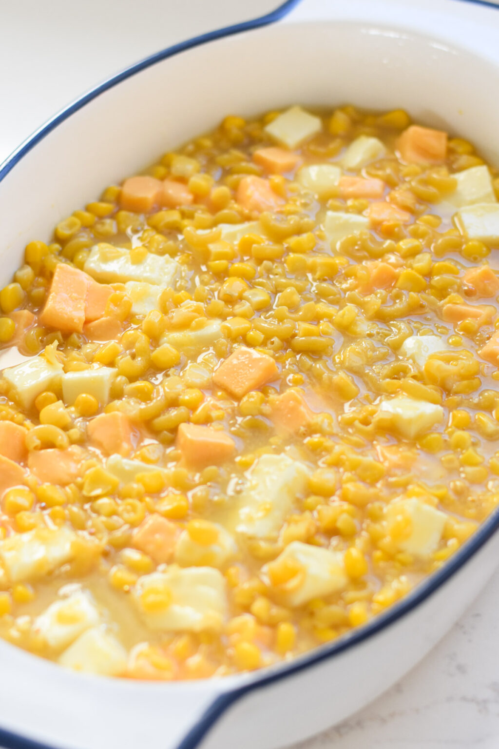 Macaroni Corn Casserole Oven Or Crock Pot