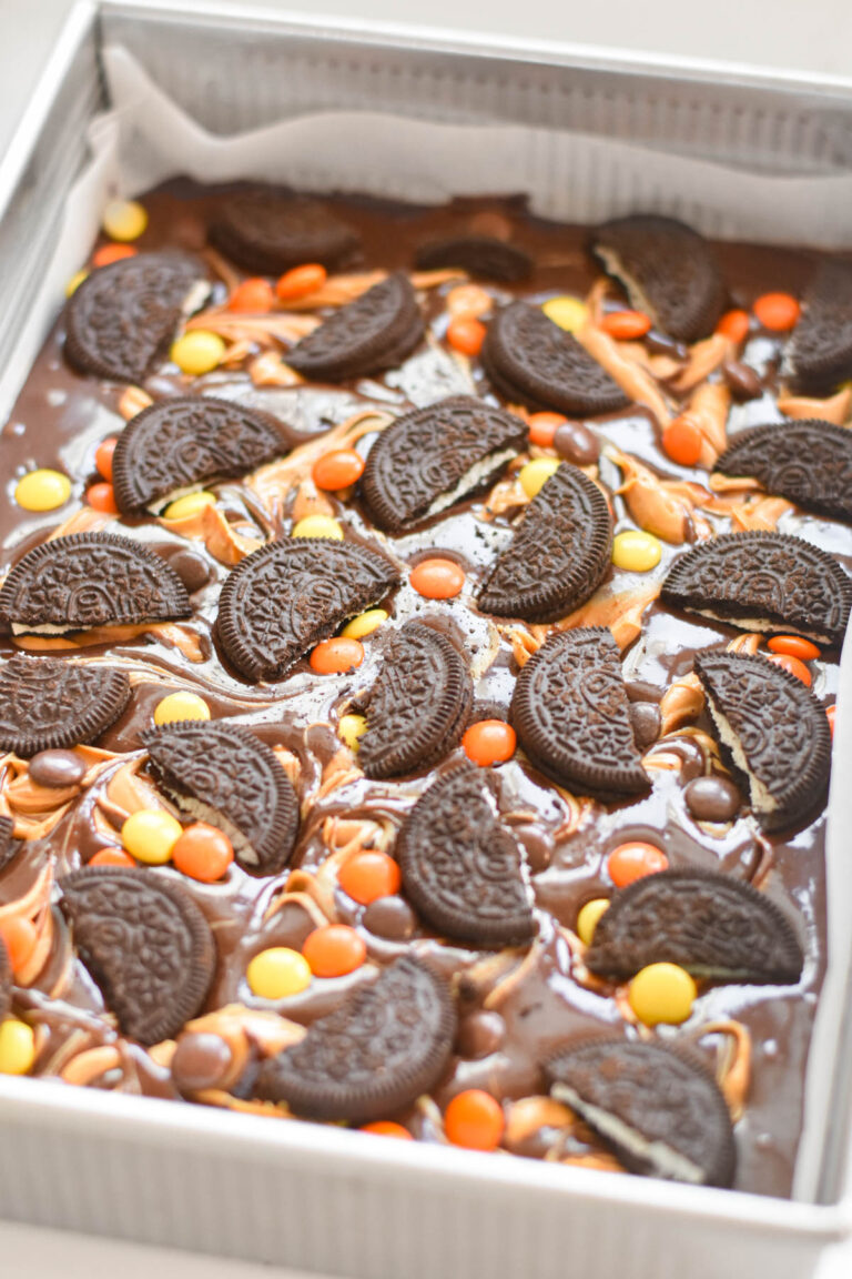 Peanut Butter Oreo Brookies • Dance Around the Kitchen