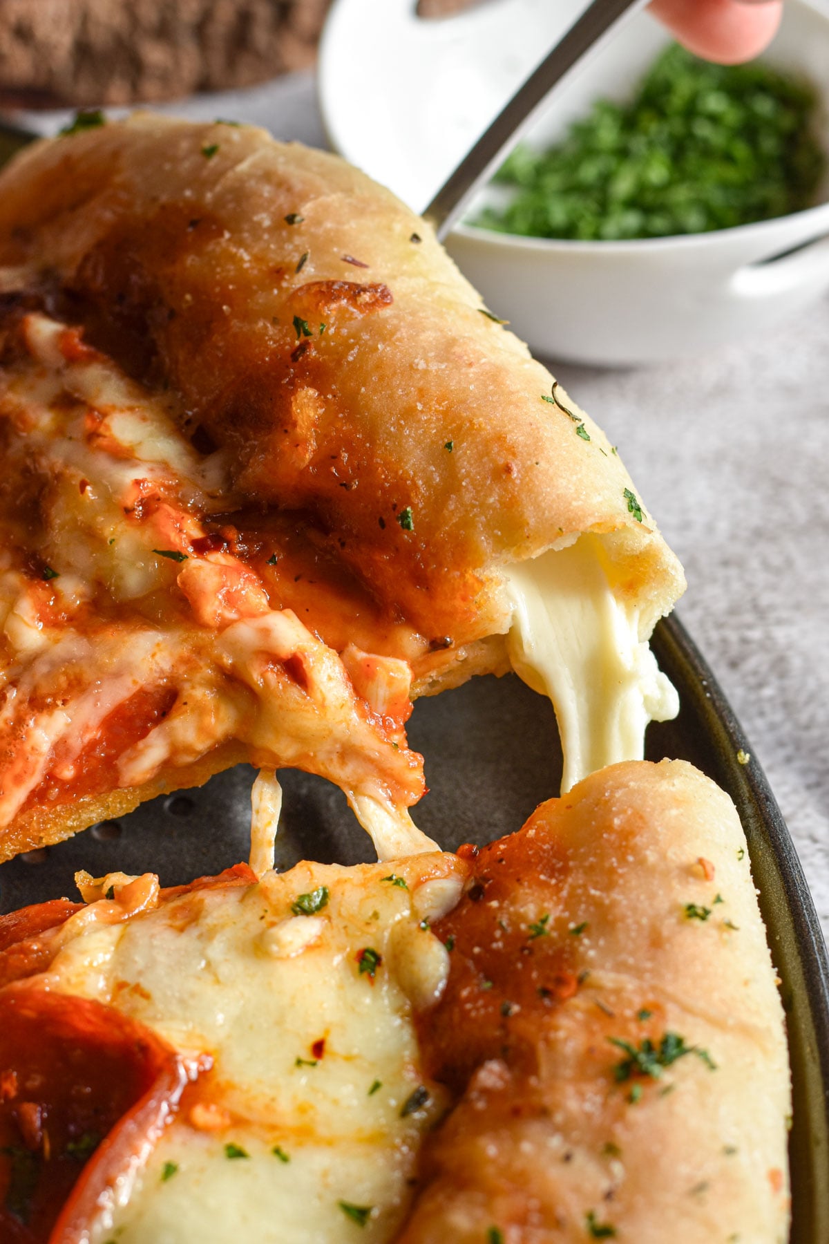 Stuffed Crust Pizza • Dance Around the Kitchen
