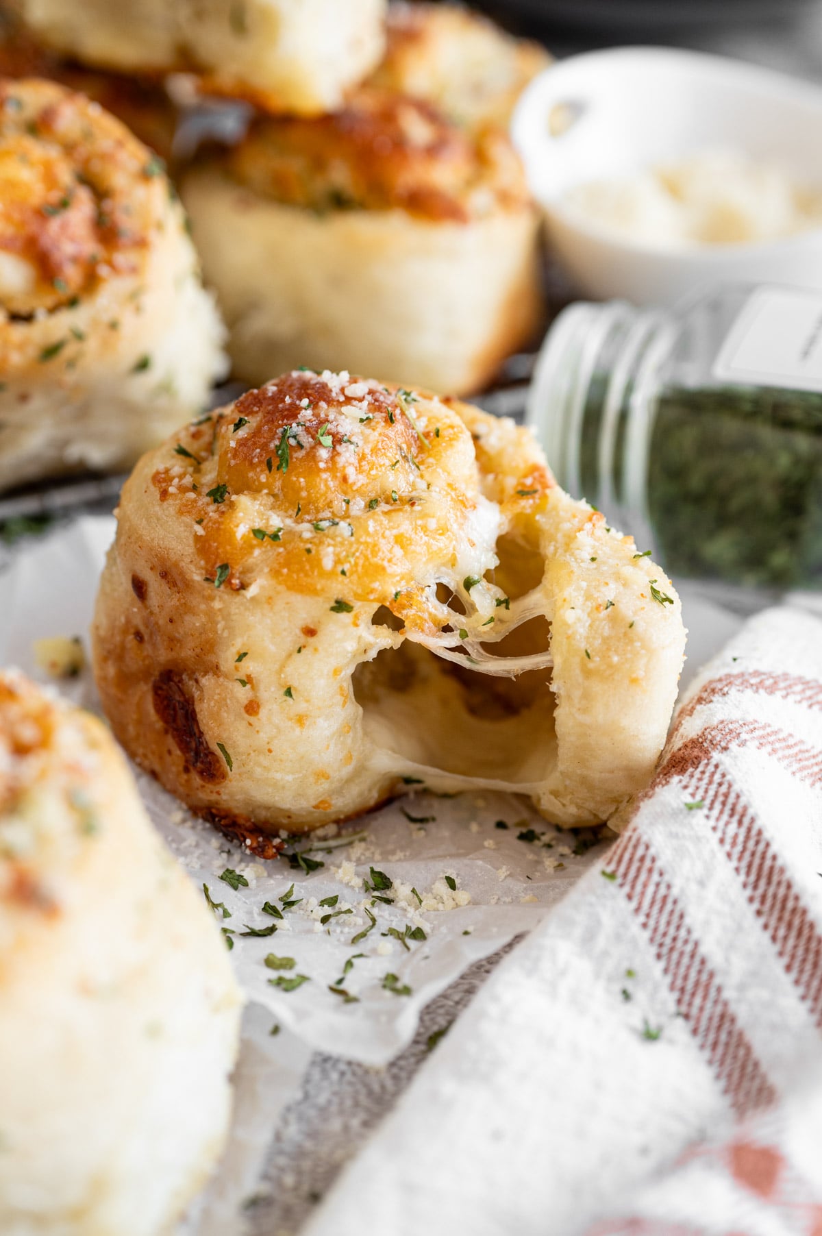 Cheesy Garlic Rolls • Dance Around the Kitchen